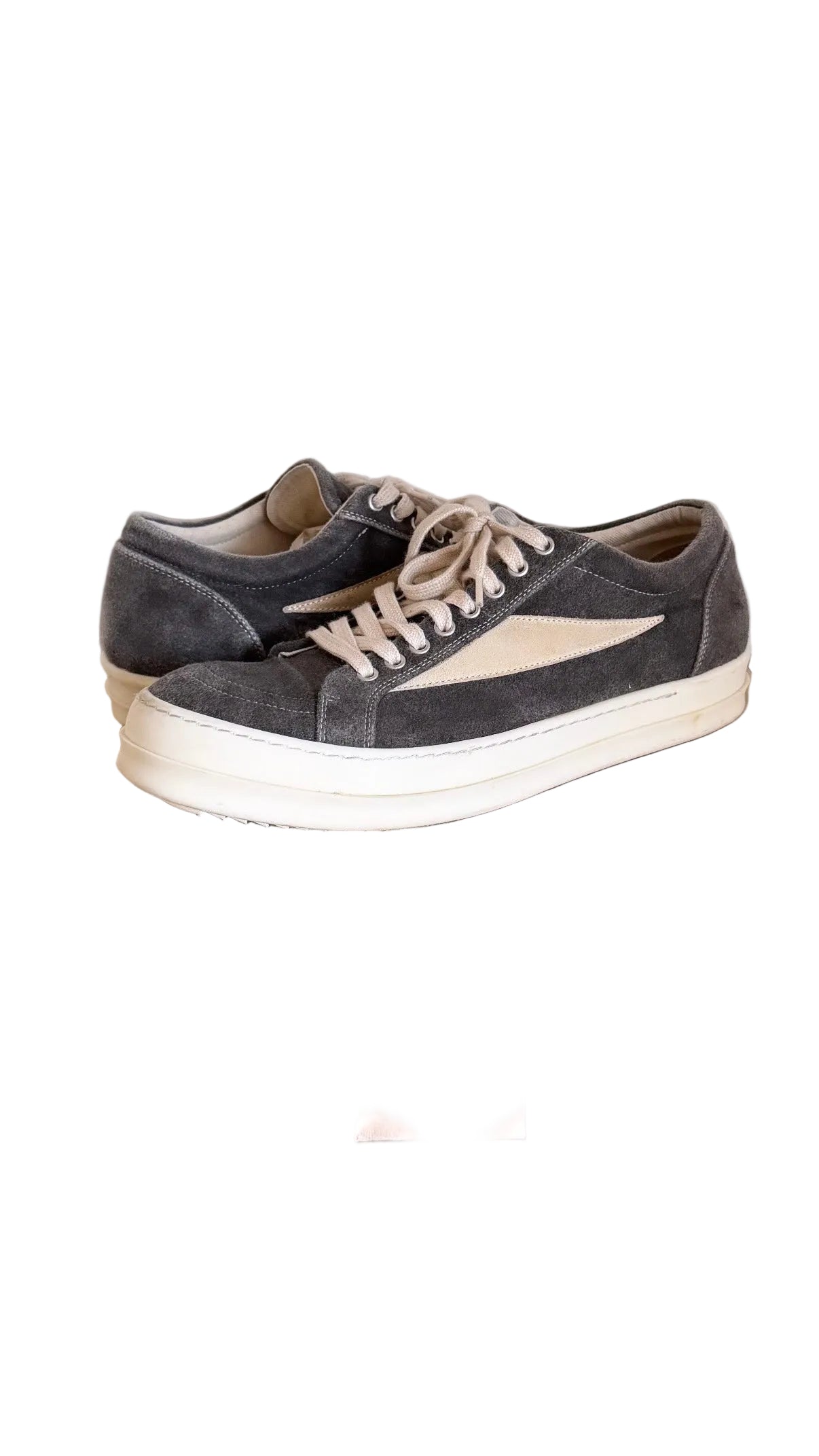 Rick Owens Drkshdw Vintage Dark Dust Milk Vans – ShopGarms